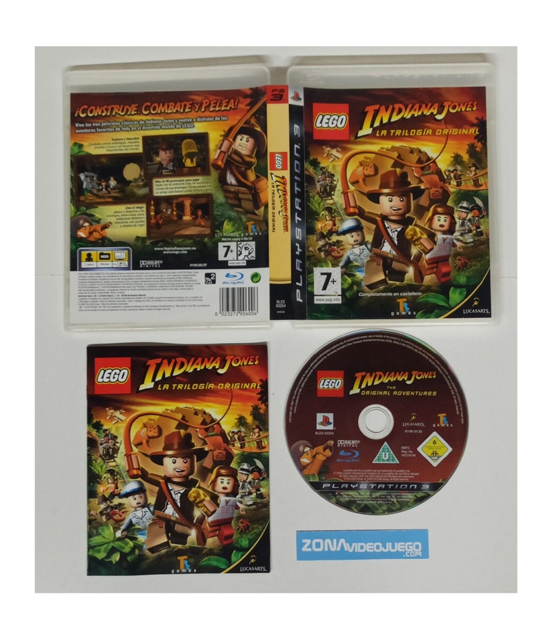 Lego Indiana Jones La Trilogía Original, Sony Playstation 3, Pal-Esp ...